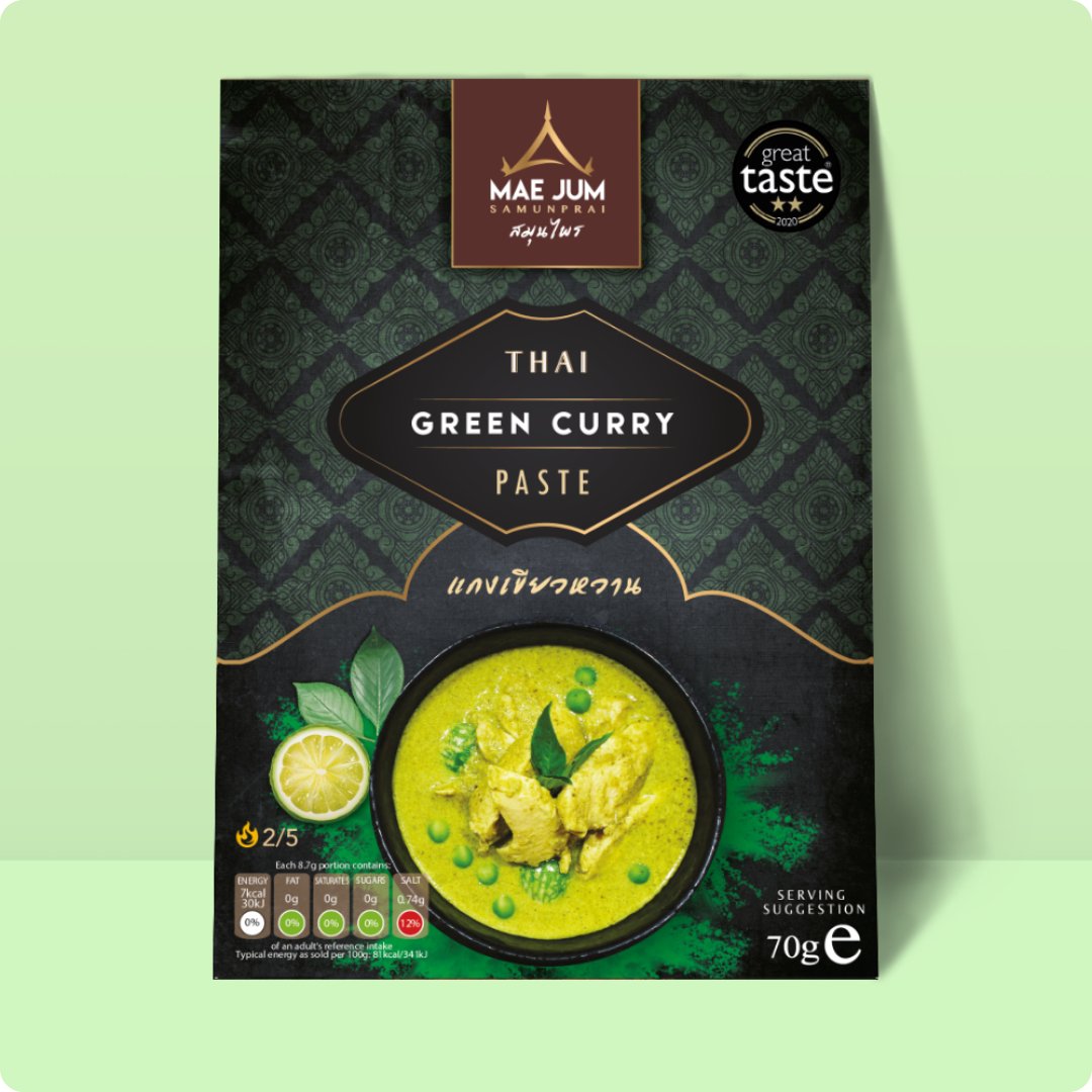 Authentic and Traditional Thai Herb and Spice Pastes